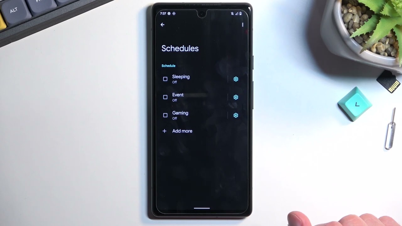 How to Enable and Configure Do Not Disturb Mode on Google Pixel 6a ...