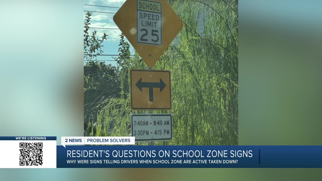 Tulsa neighbors want school zone time signs replaced for kids' safety ...