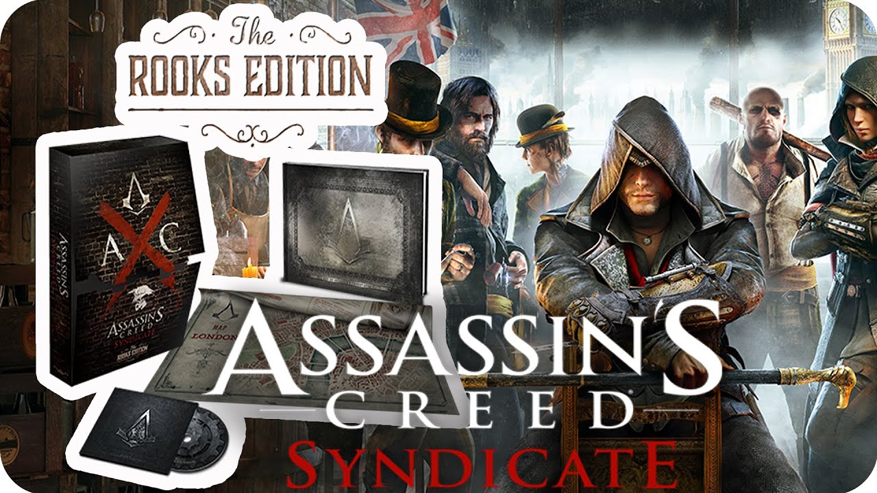 UnBoxing Assassins Creed Syndicate The Rooks Edition Xbox One - YouTube
