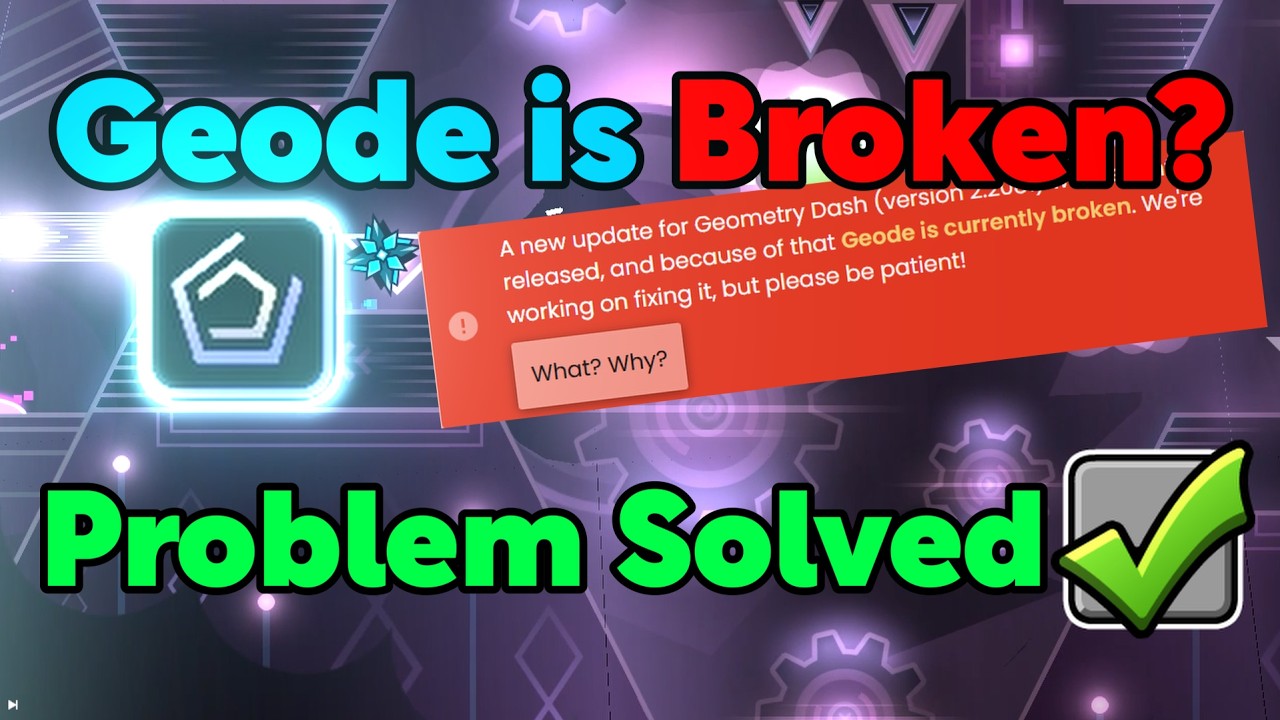 What''s up with GEODE and how to FIX it?! - YouTube