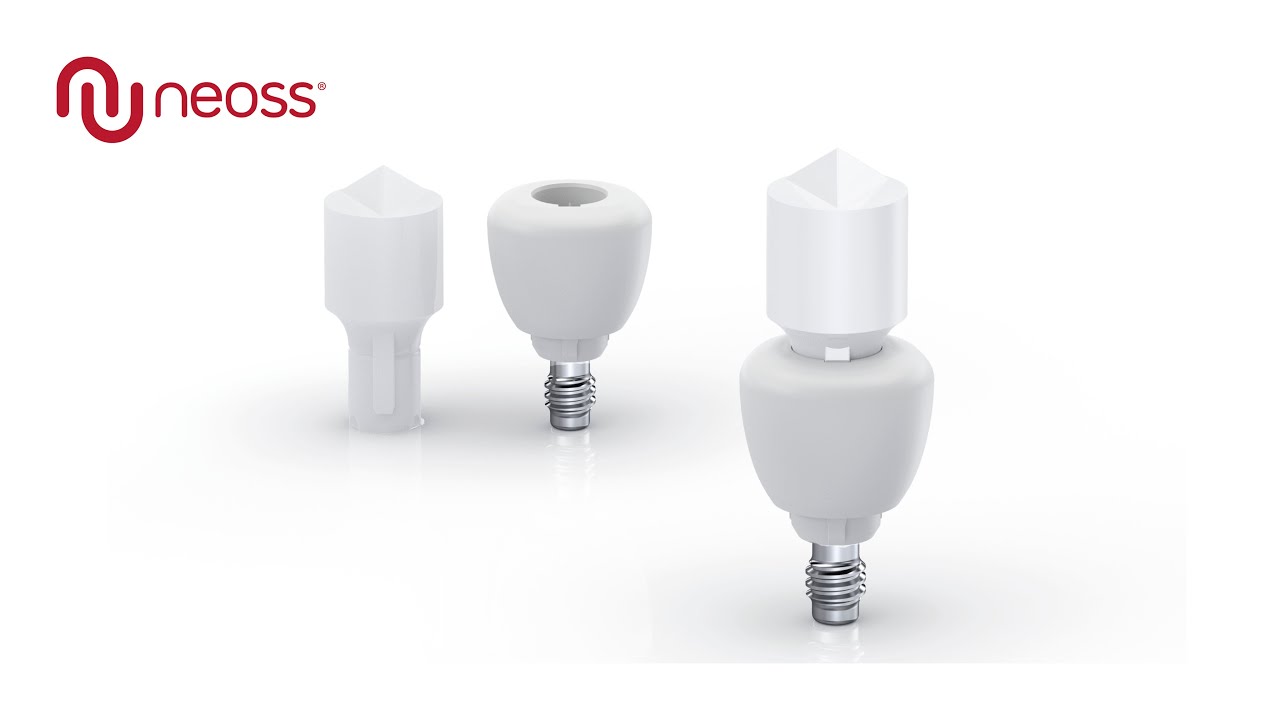 Neoss® Esthetic Healing Abutments with ScanPeg - YouTube