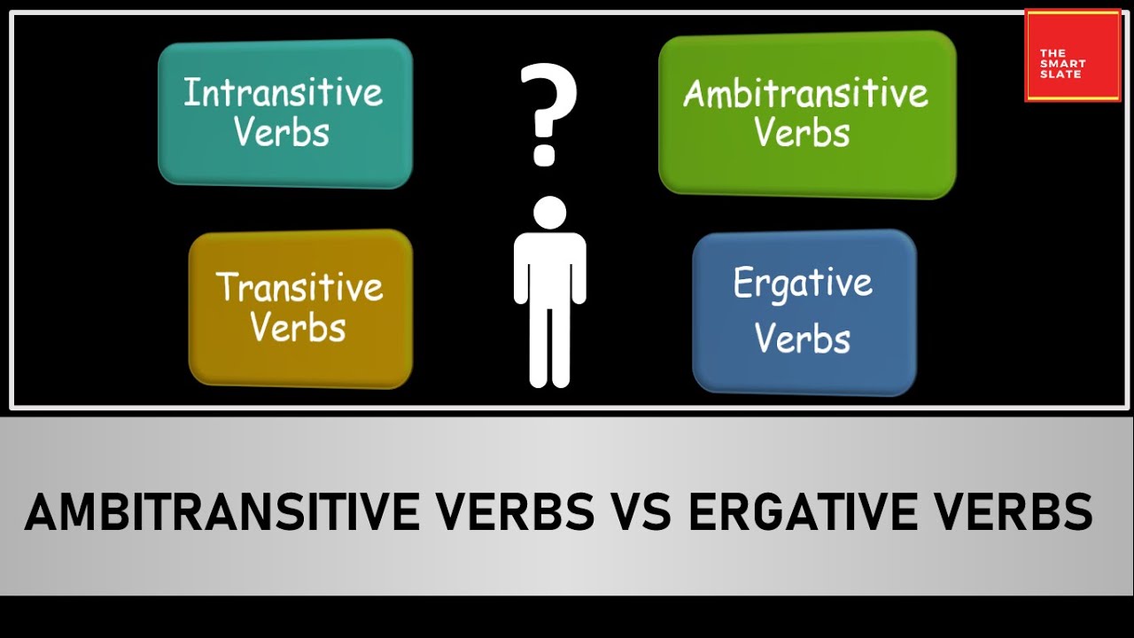 AMBITRANSITIVE VERBS VS ERGATIVE VERBS - YouTube
