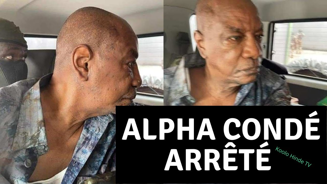 Coup d'etat en Guinée: Alpha Condé arrêté - YouTube