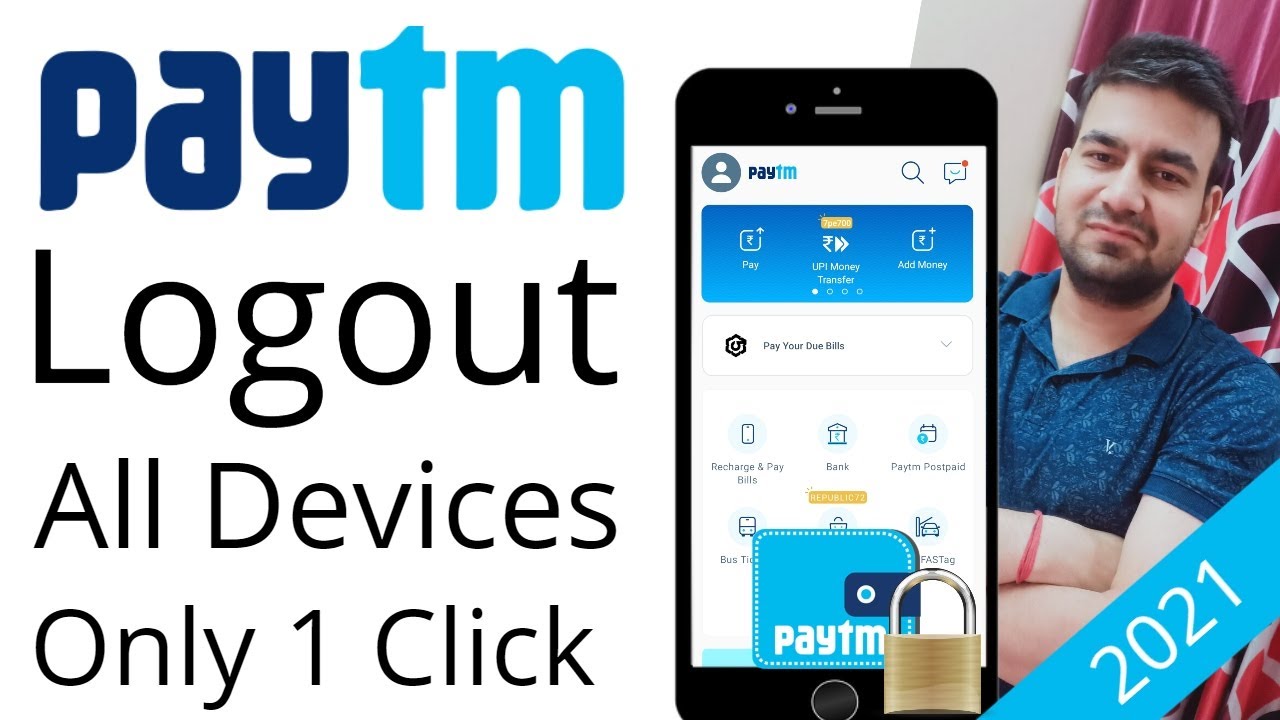 How To Logout Paytm From All Devices In 1 Click | How To Secure Paytm ...