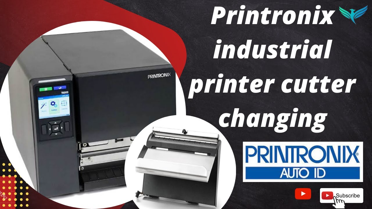 Printronix industrial printer cutter changing & Care Label Cutter ...