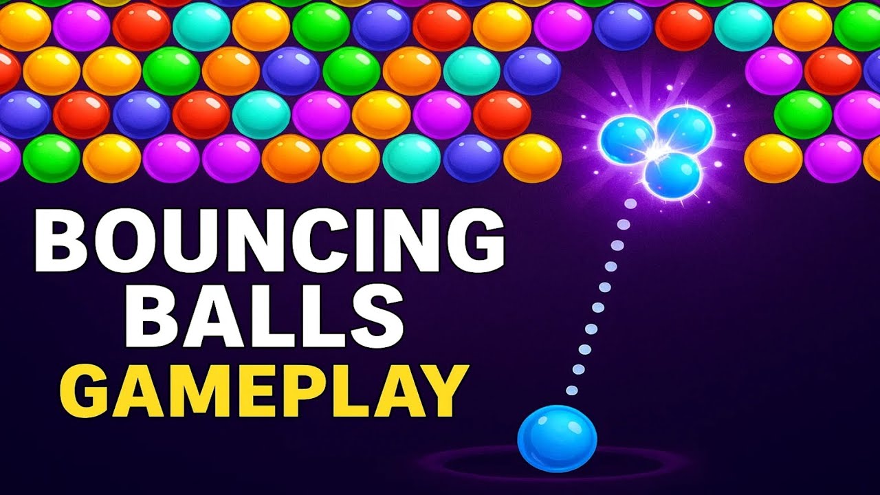 Bouncing Balls Gameplay – Relaxing Ball Puzzle Game Walkthrough - YouTube