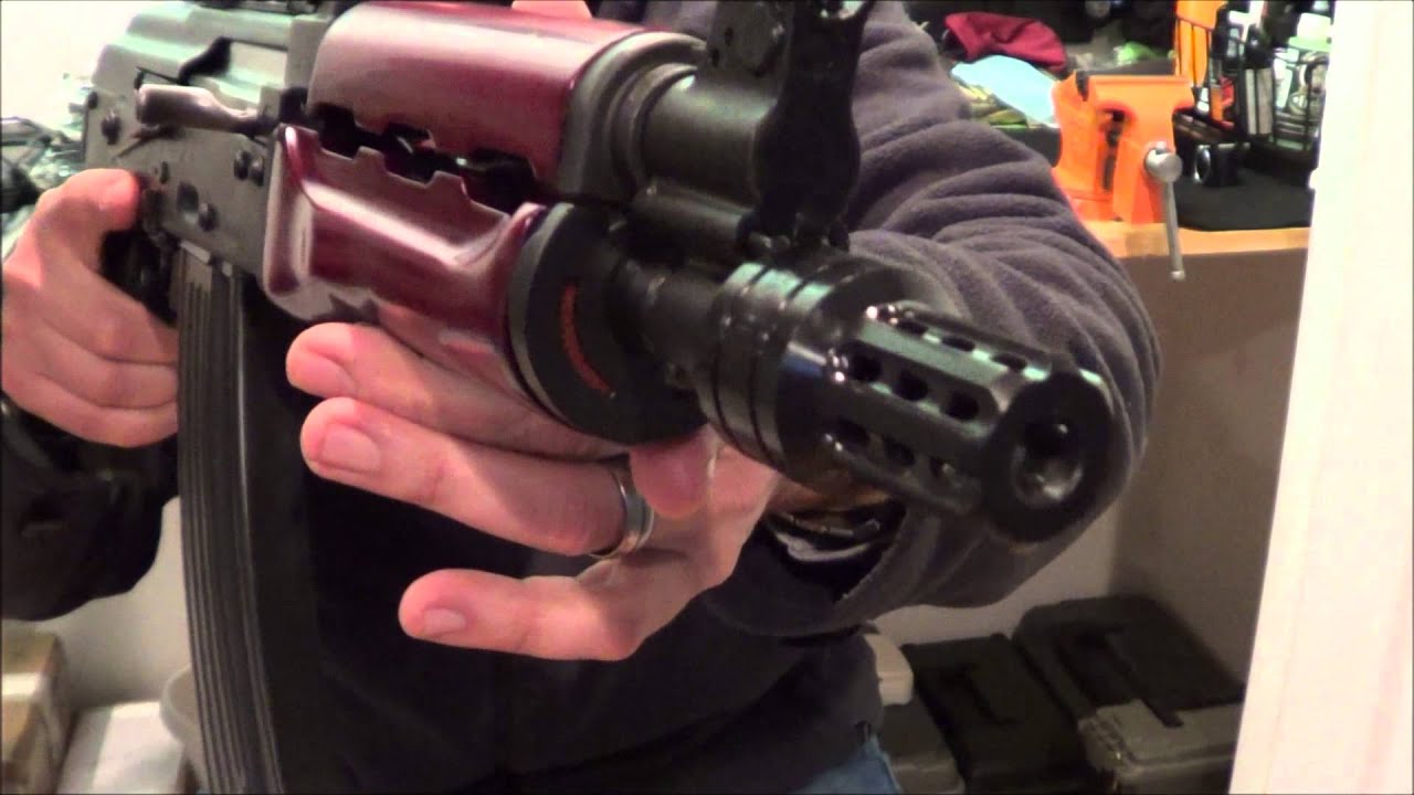 Zastava M92 PAP SBR - AK47 - YouTube