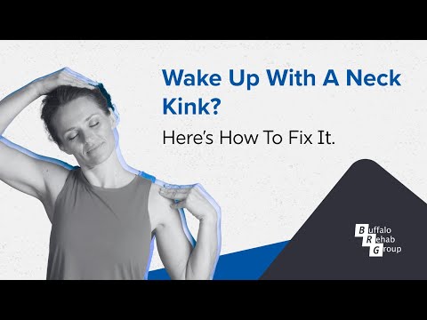 Wake Up with a Neck Kink? Here’s How to Fix It.