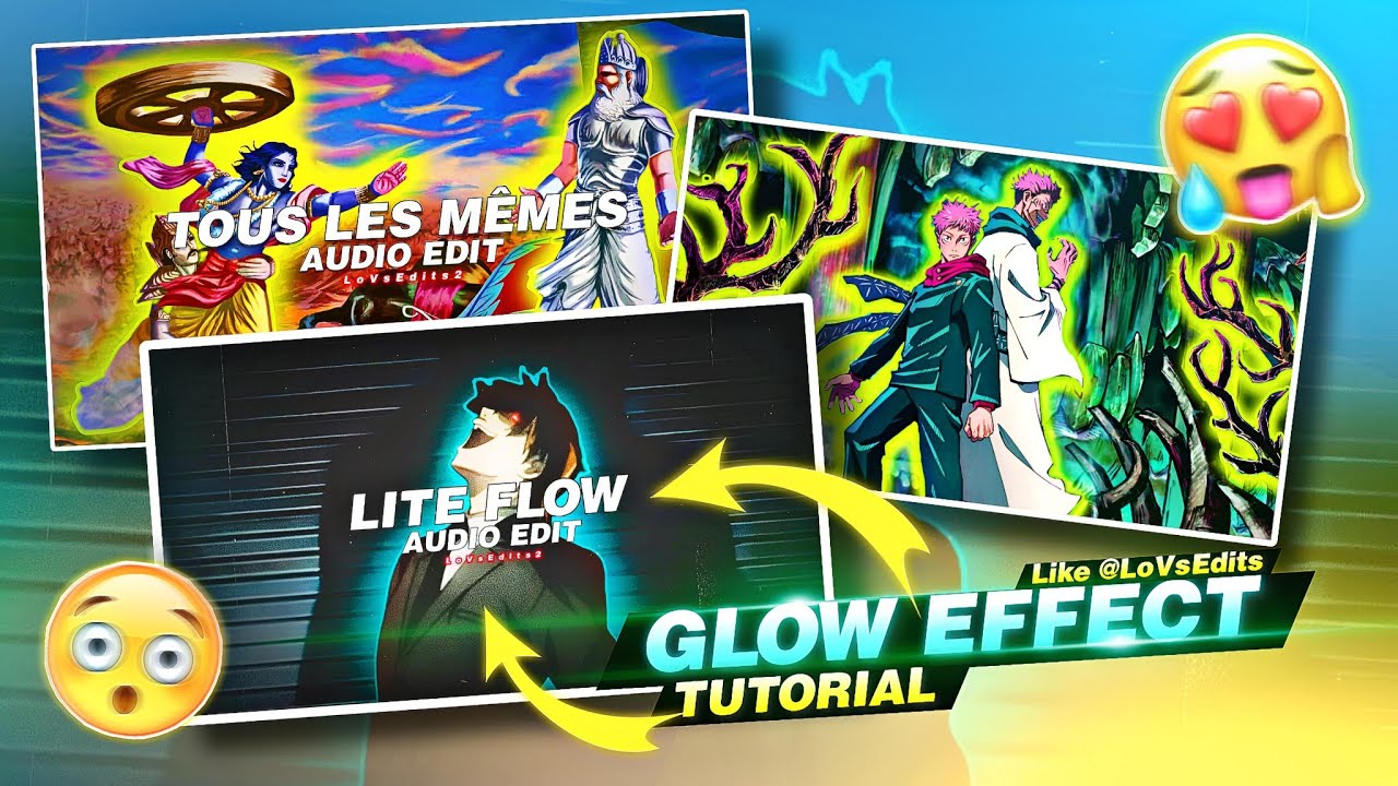 How To Add Glow Effect Like @LoVsEdits | Glow Effect Tutorial🔥 - YouTube