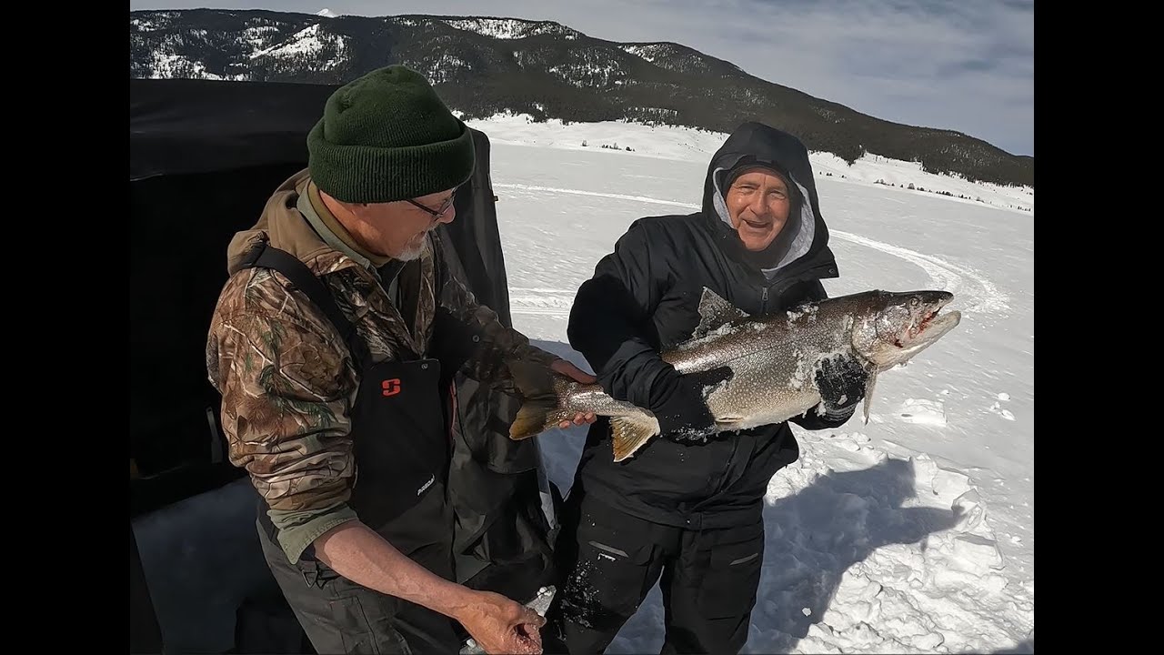 Monster Lake Trout (catch and release) - YouTube