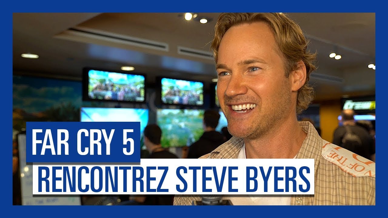 Far Cry 5 - Rencontrez Steve Byers, la voix de Nick Rye [OFFICIEL ...