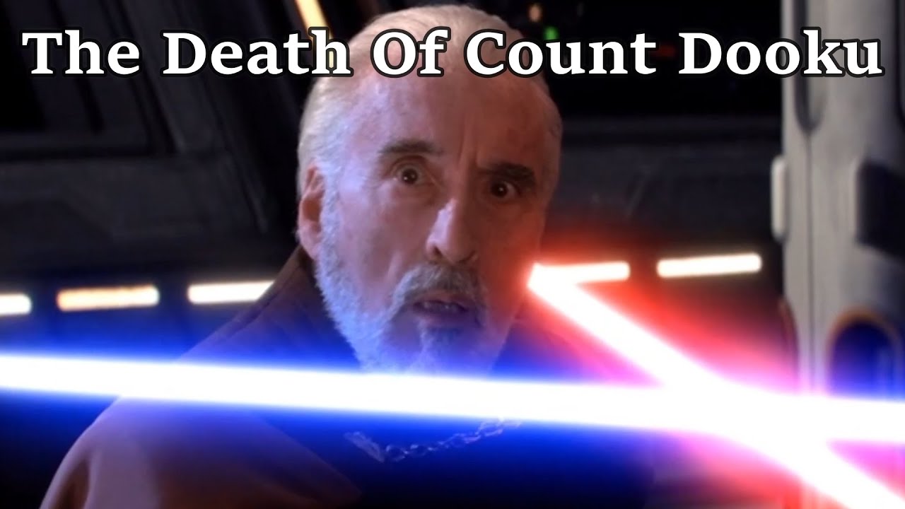 The Death Of Count Dooku - Star Wars Revenge Of The Sith - YouTube
