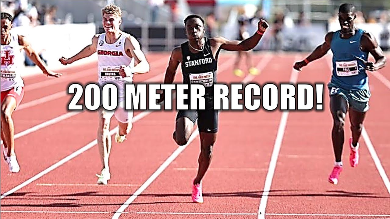 Another Crazy Race Just Happened In The 200 Meters! - YouTube