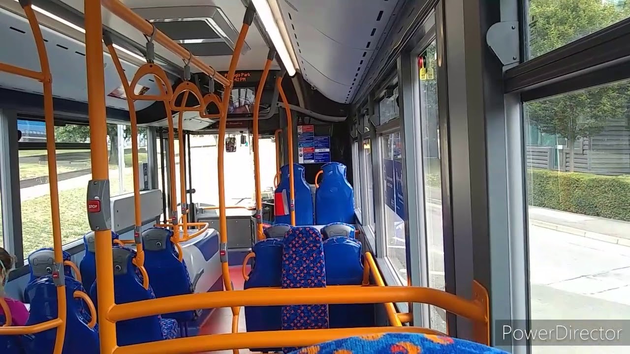 *Brand New* Journey on the route 323 E200 EV (Byd) Stagecoach East ...