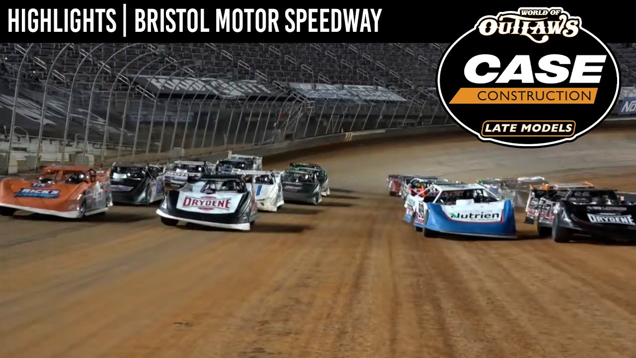 World of Outlaws CASE Late Models at Bristol Motor Speedway April 30 ...