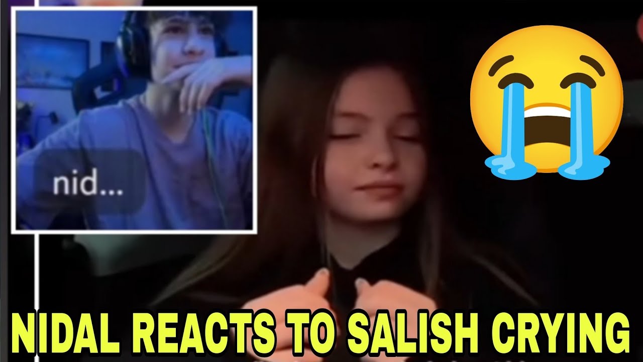 Nidal Wonder REACTS To Salish Matter CRYING About Him After His ...