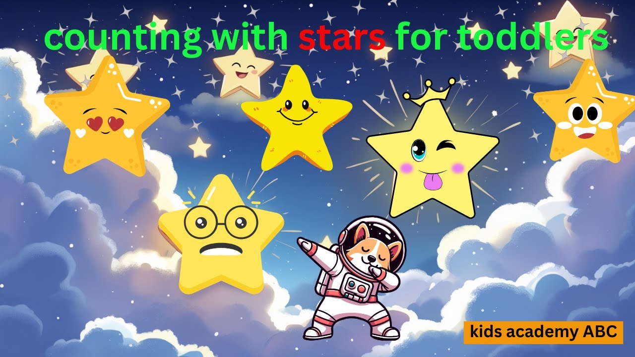 counting stars song for toddlers/Educational video for children ...