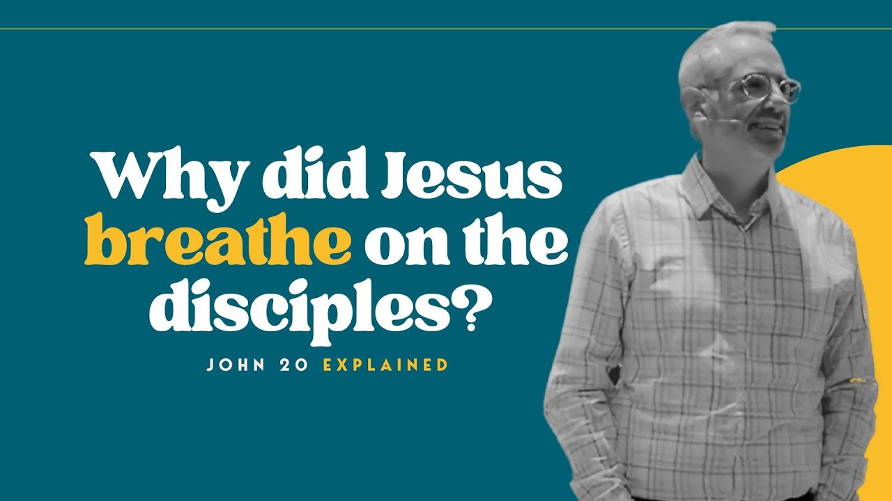 Why Did Jesus Breathe on the Disciples? | Pastor Jimmy Donaruma - YouTube