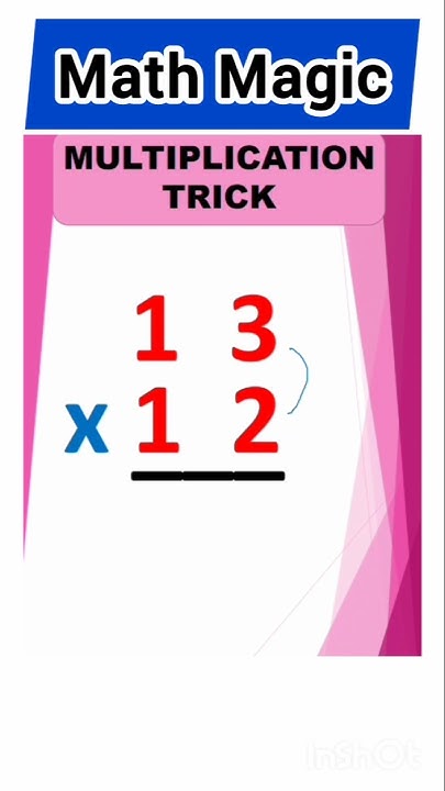 multiplication short trick | 03 sec multiplication #shorts #maths - YouTube