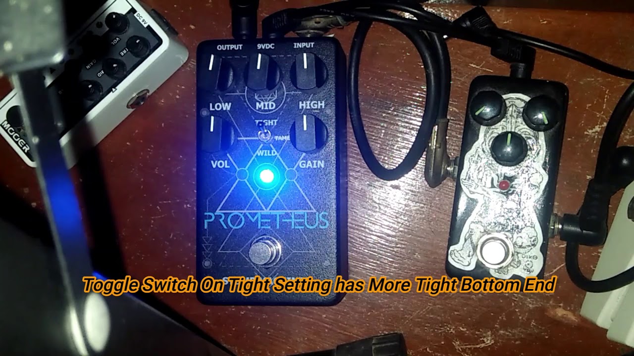 Prometheus Distortion-Stomp Machines Demo - YouTube
