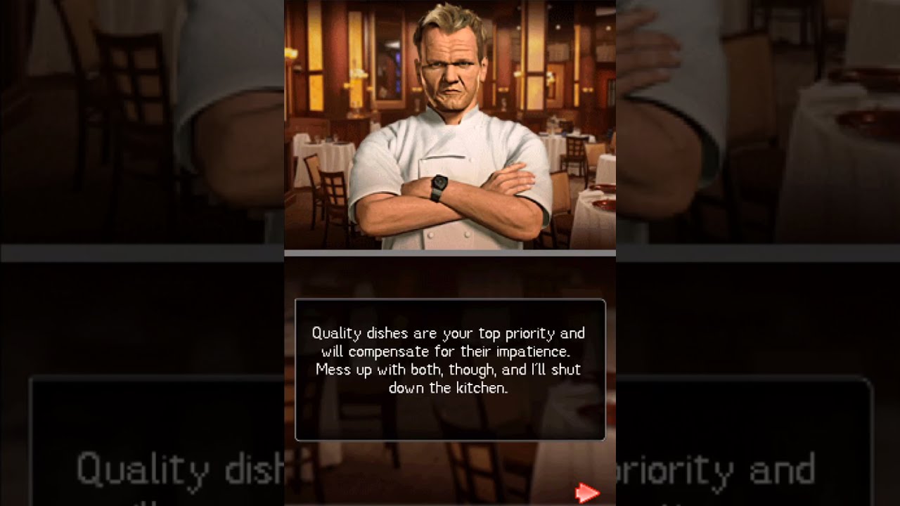 A Quick Look at Hell's Kitchen: The Game - DS Gameplay HD (DeSmuME 0.9. ...