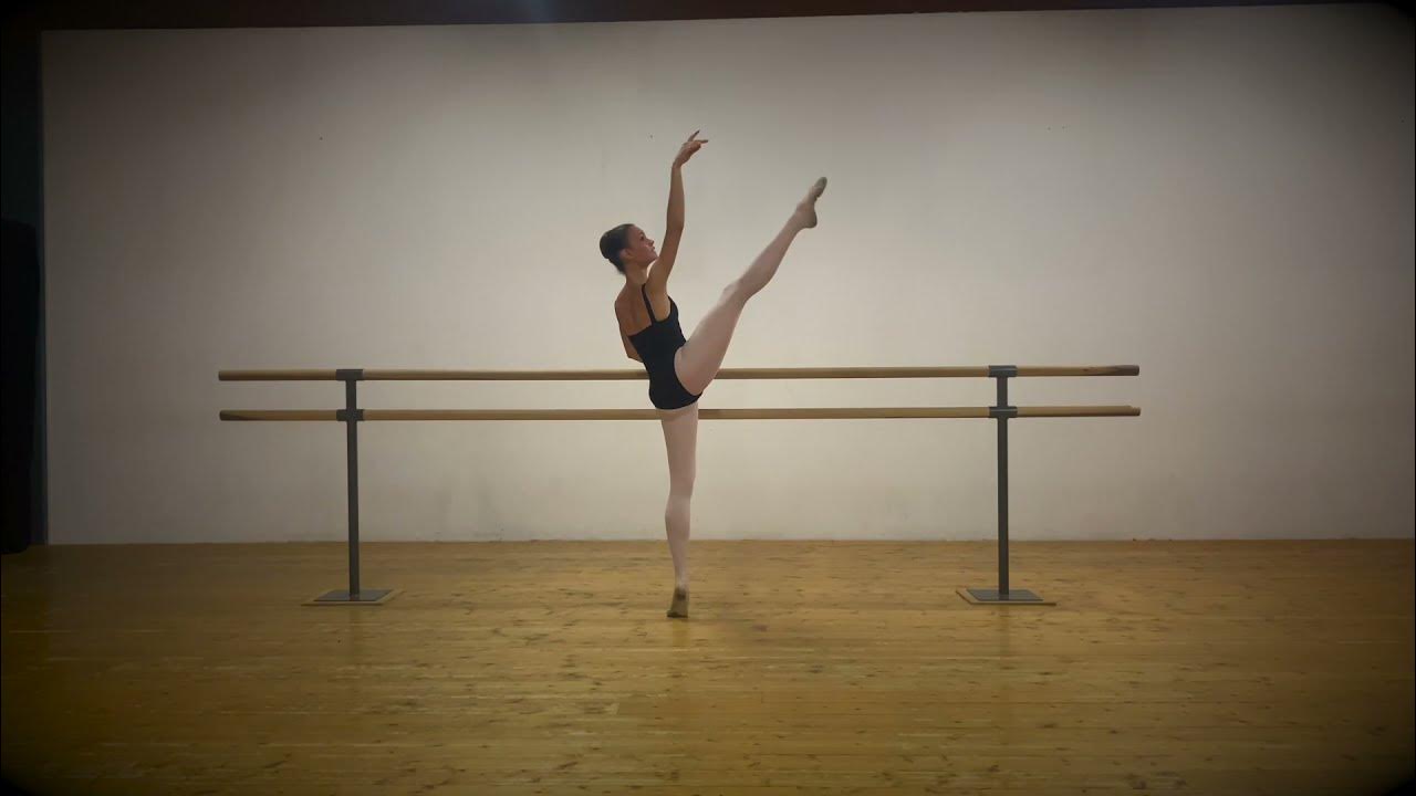 Ballet Dancer Letizia Bacis Ballet Teacher Elena De Laurentiis Lesson 4 Youtube