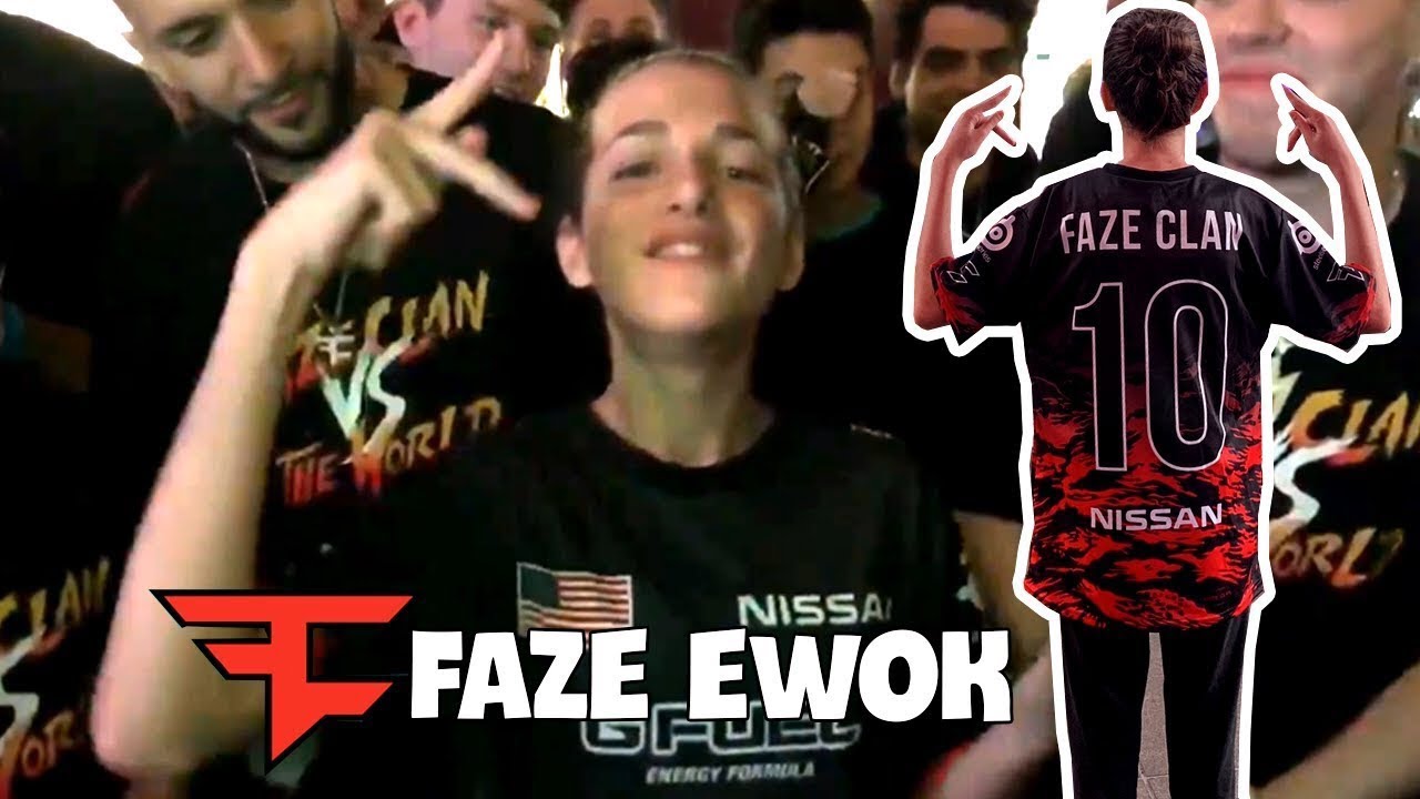 Streamers react to Ewok joining Faze (first female ever!!) - YouTube