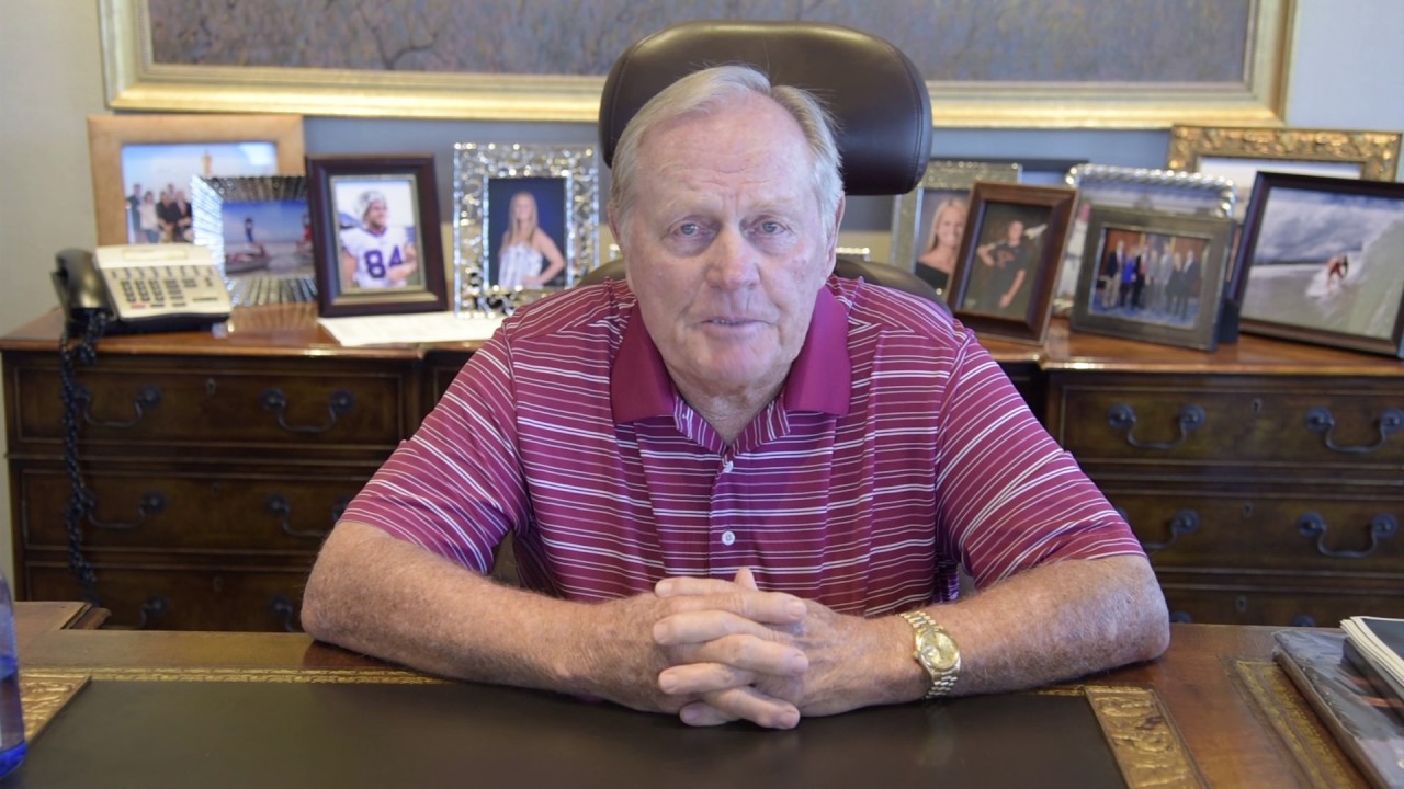 VIDEO: Golf's Legendary Jack Nicklaus Gives Cancer Patient Julie ...