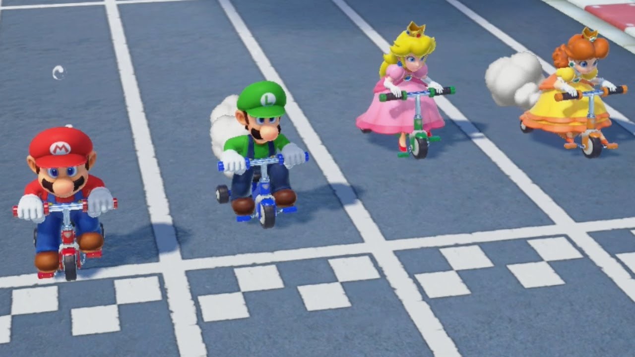 Super Mario Party - All Motion Control Minigames - YouTube