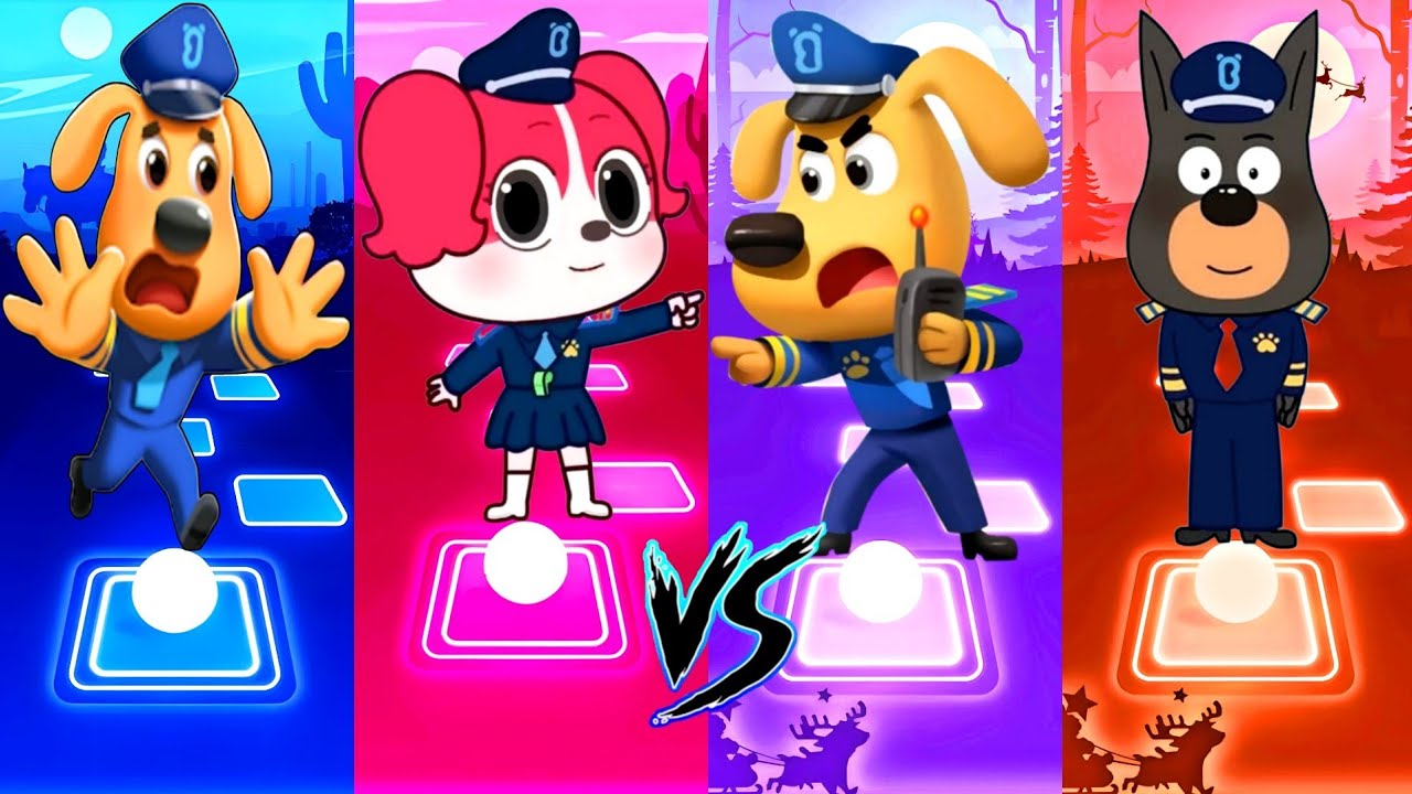 Sheriff Labrador 🆚 Sheriff Labrador Team. Who Is Best? - YouTube