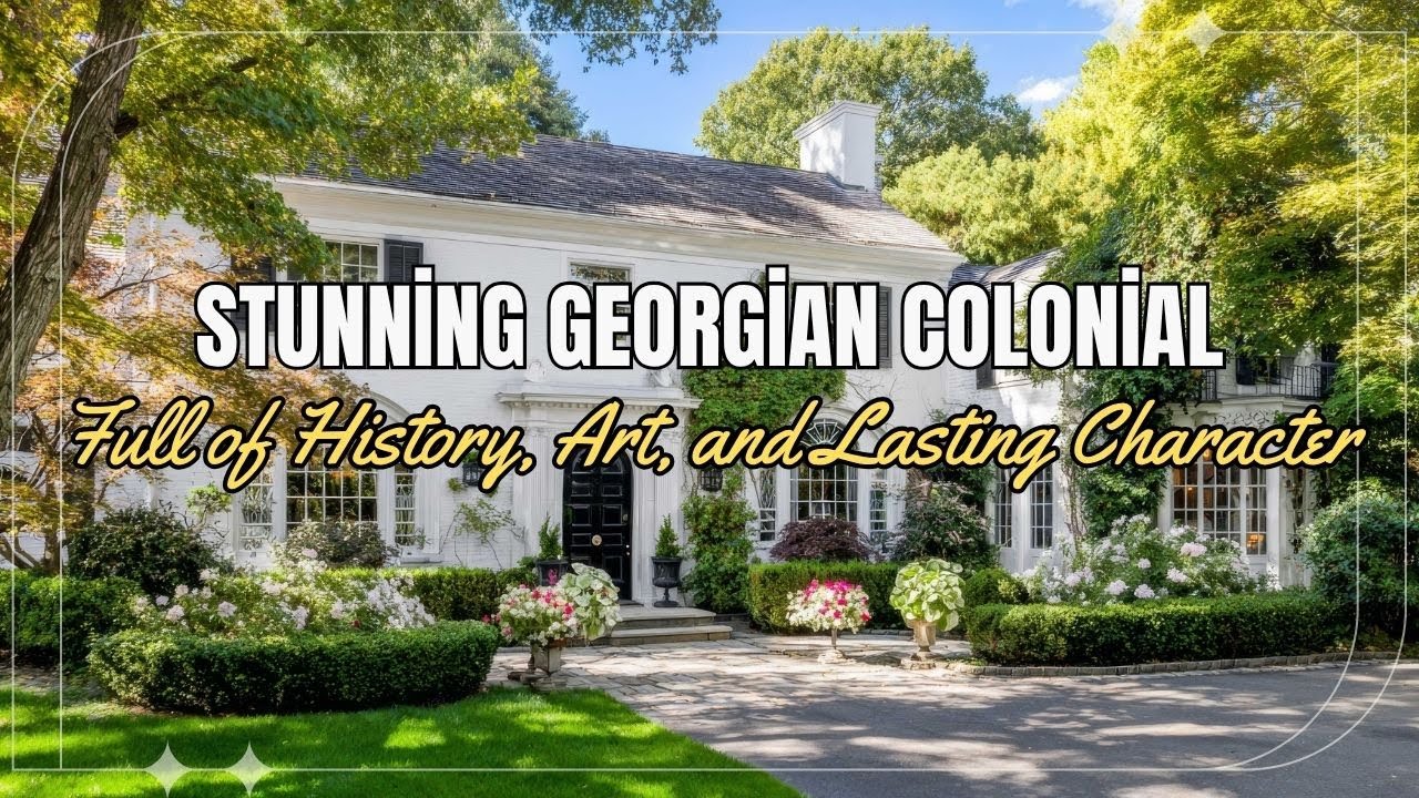 Stunning Georgian Colonial Full of History, Art, and Lasting Character ...