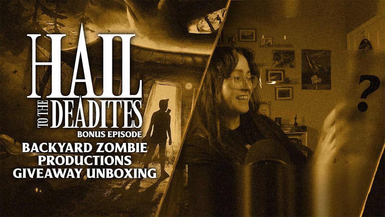 Backyard Zombie Productions Giveaway Unboxing - YouTube