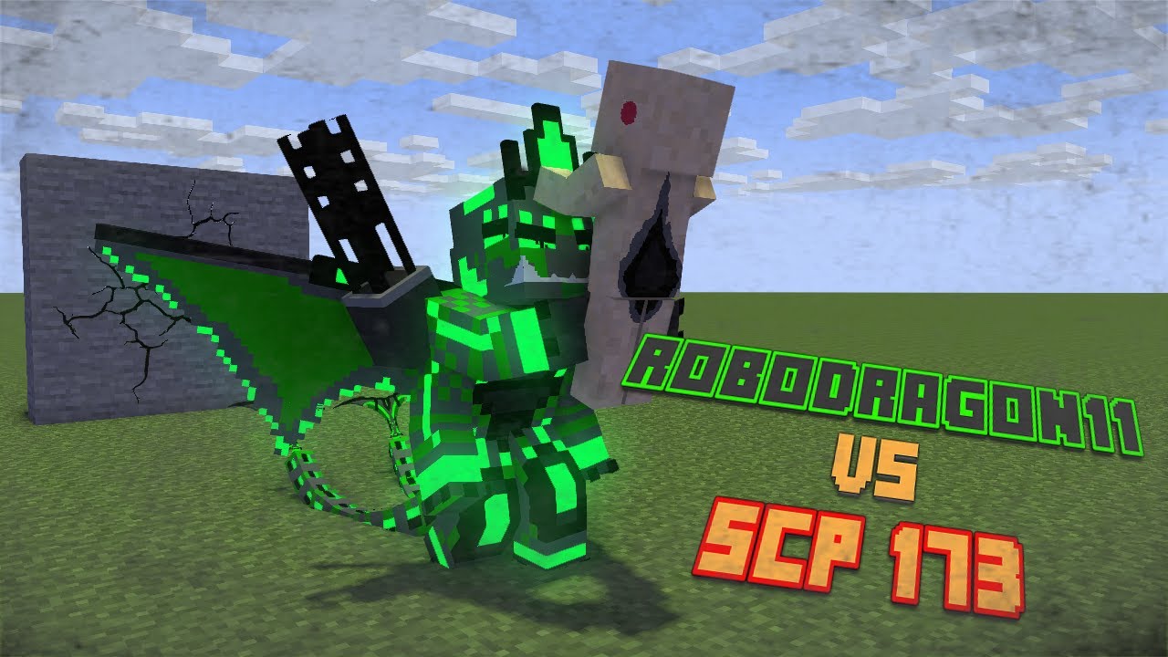 RoboDragon11 vs SCP-173 | Minecraft Animation [Made by RoboDragon11 ...