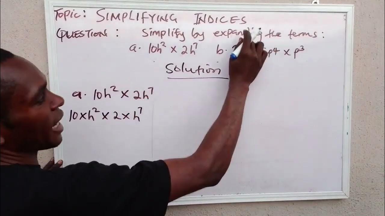 A QUICK WAY TO SIMPLIFY INDICES - YouTube