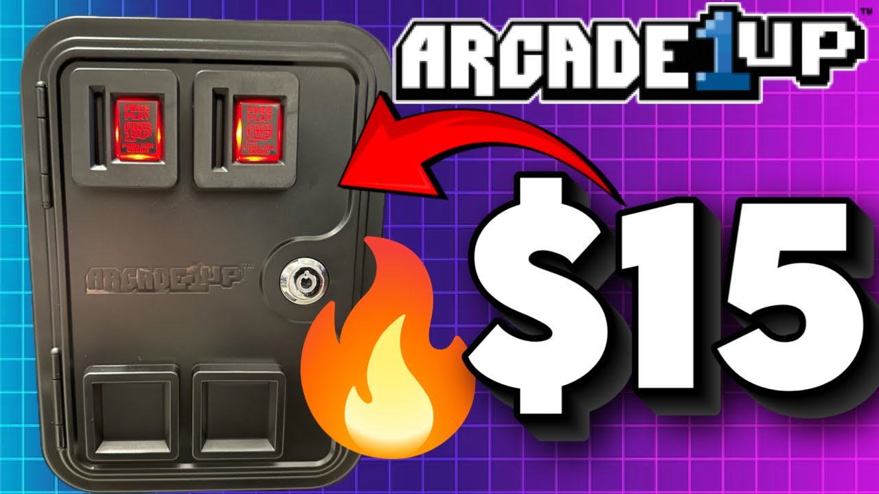 $15 Arcade1up Coin Doors Unboxing And Review - YouTube