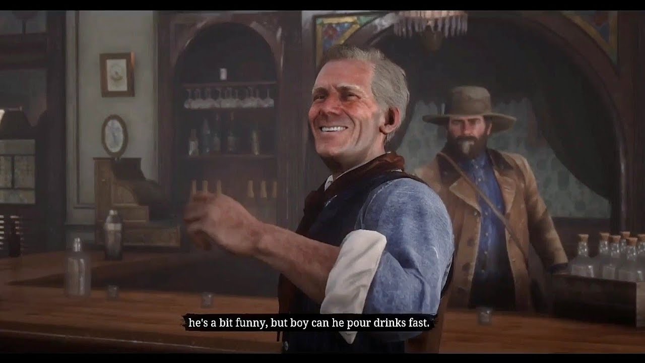 A Very Funny Scene Of Hosea If You Don't Help Him From Raiders - RDR2 ...