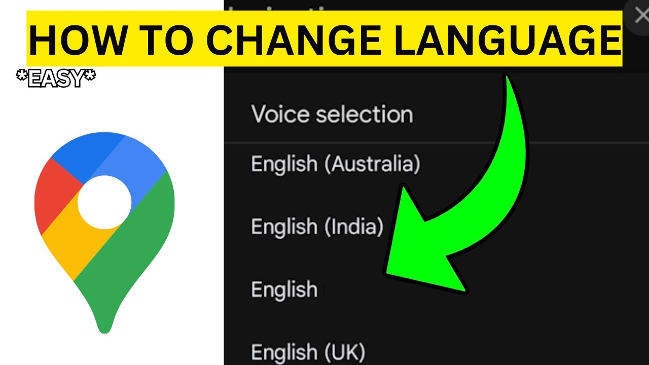 How To Change Language on Google Maps(EASY) - YouTube