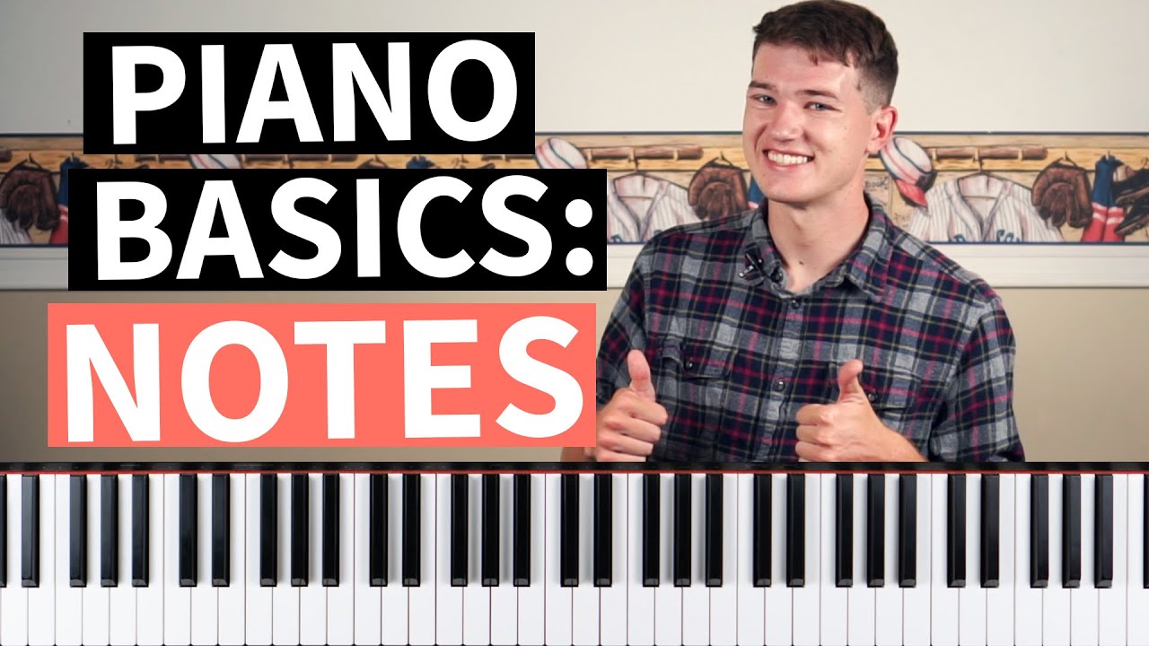 How to play PIANO for BEGINNERS - Ep. 1 - NOTES - YouTube
