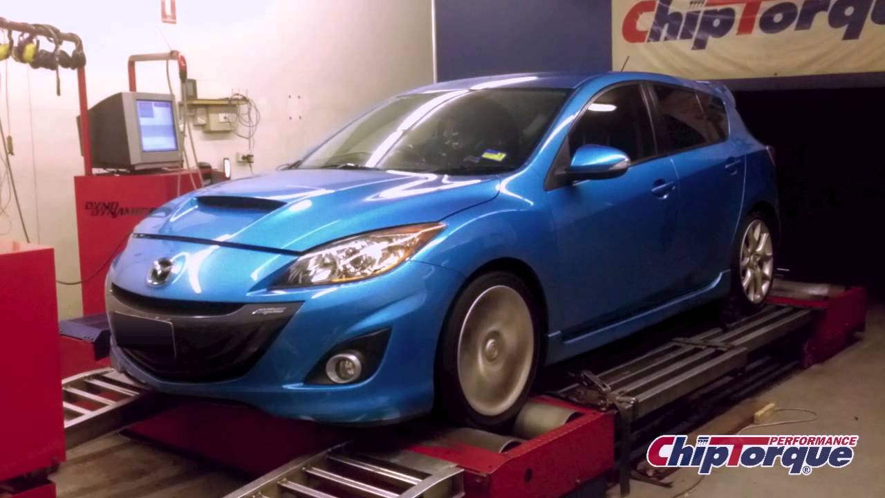 ChipTorque Dyno - Mazda 3MPS BL Gen 2 - YouTube