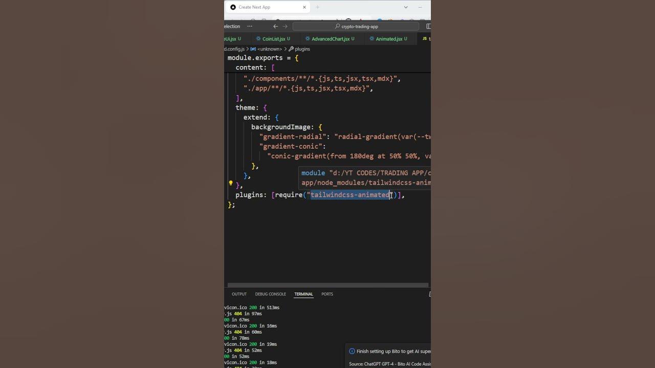animation rotate CSS tailwind #reactjs #coding - YouTube