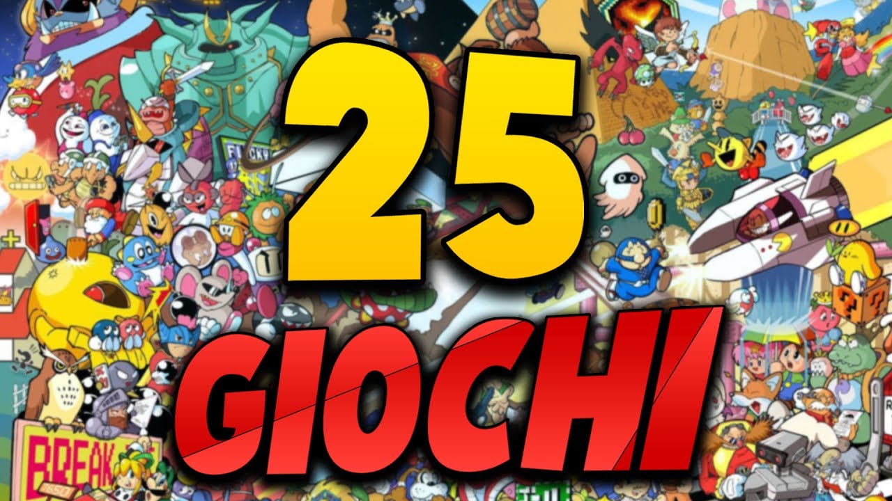I 25 GIOCHI PIU' POPOLARI DI SEMPRE - YouTube