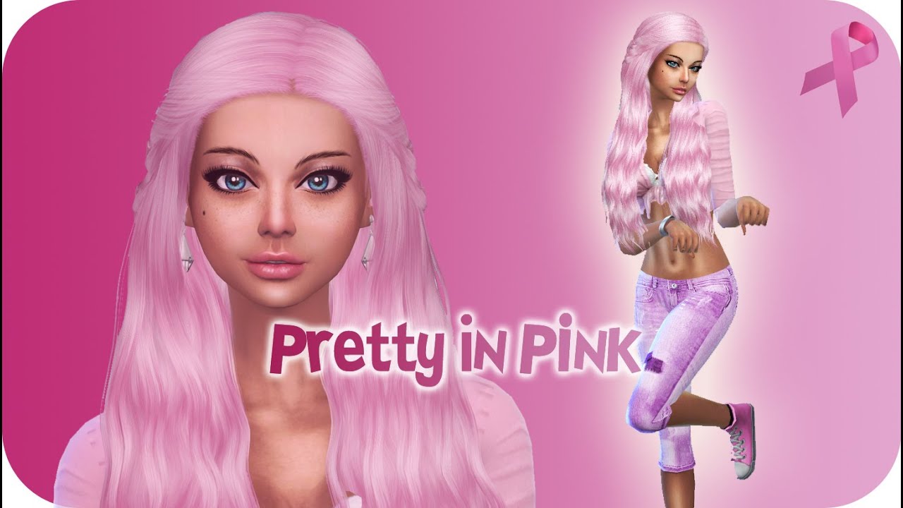SIMS 4 - Pretty in Pink Challenge - EP 01 - YouTube