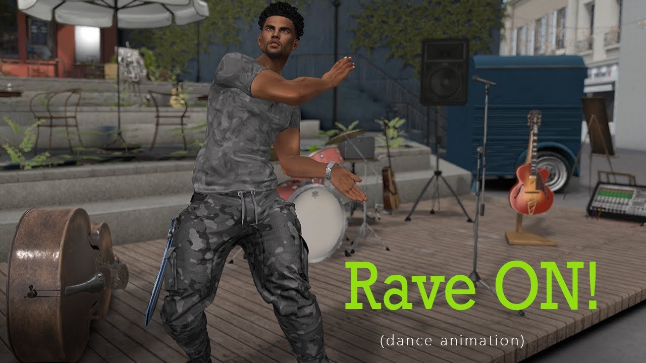 SL - Rave ON - dance 3d animation for @secondlife - YouTube