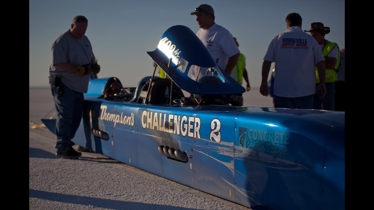 Danny Thompson Challenger II 402mph Backup return record run 8/14/16 ...
