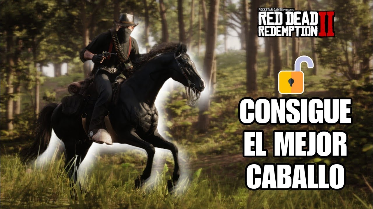 ¡CÓMO CONSEGUIR el MEJOR CABALLO ÁRABE NEGRO en el CAPÍTULO 3 de RDR2 ...