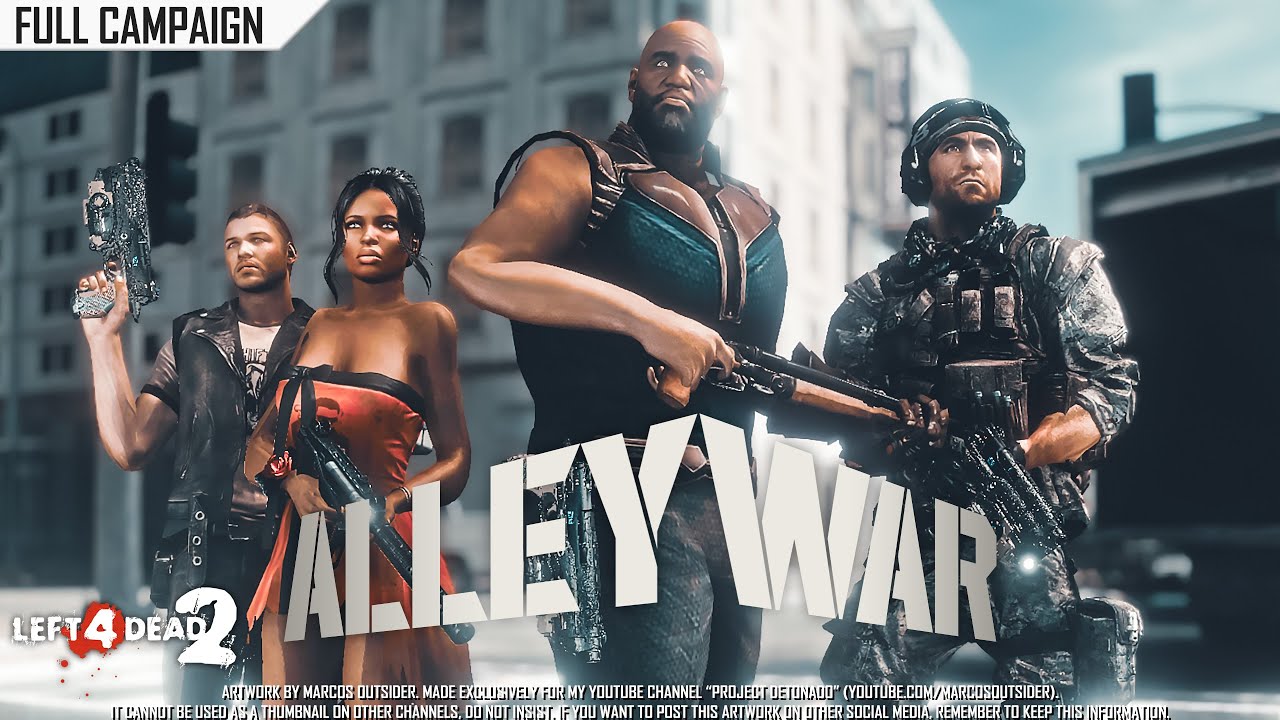 Left 4 Dead 2 Alley War · Rating ⭐⭐⭐⭐⭐ 4k 60ᶠᵖˢ Youtube