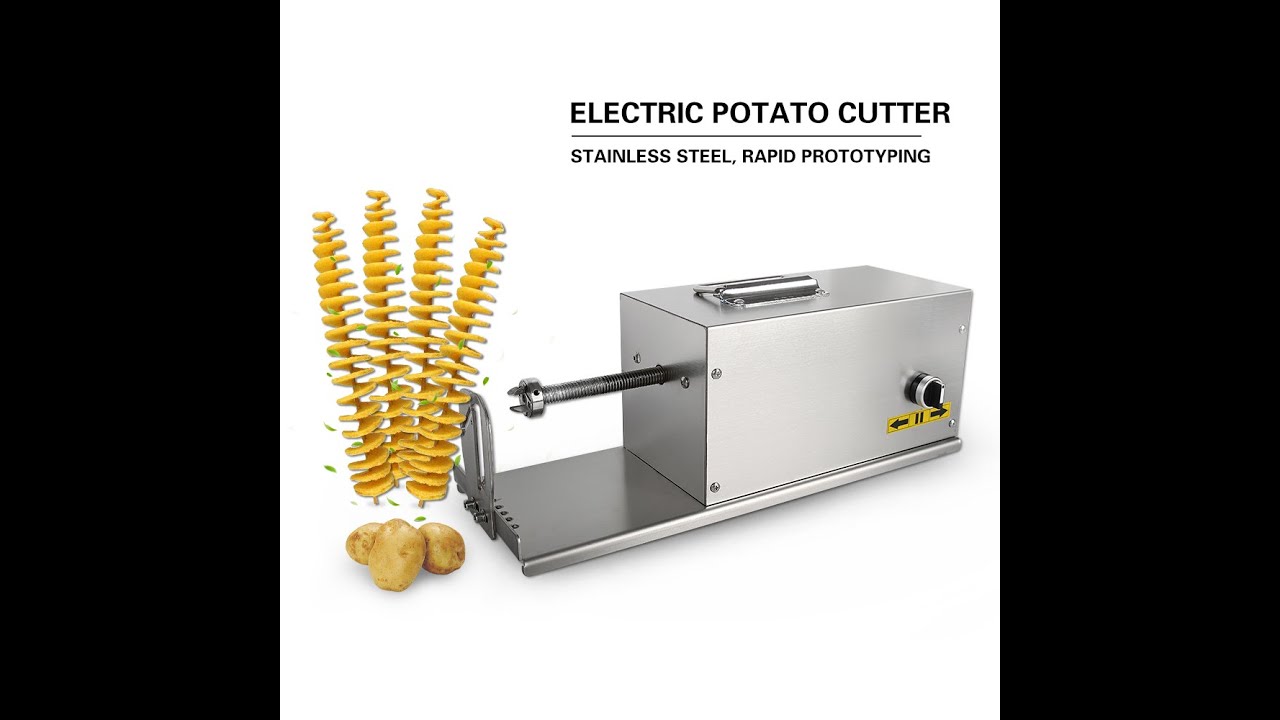 ITOP Electric Potato Spiral Cutter Machine Automatic Vegetable Twister ...