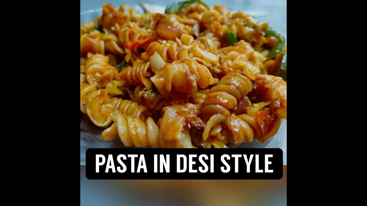 pasta in desi style | pasta recipe | street style pasta | 2020 - YouTube
