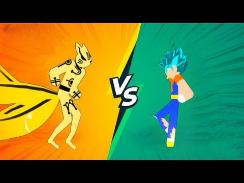 Ruto Beast Vs Vegito SSJBlue - Stickman Warriors: Super Dragon Shadow ...