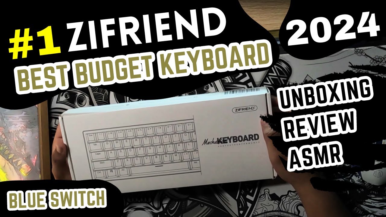 Unbox And Review The Zifriend Za646 Mechanical Keyboard - YouTube